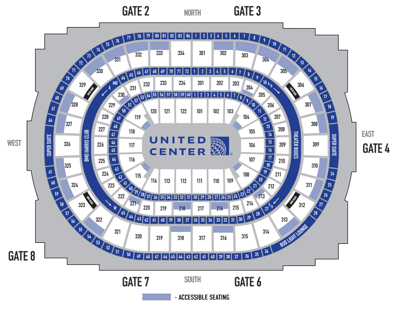 Accessibility Guide - Venue Information | United Center