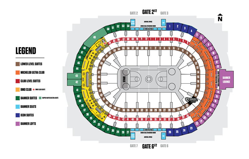 Seating Charts | United Center
